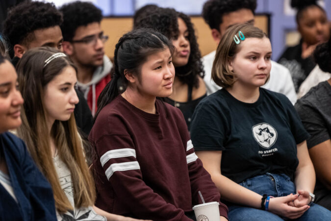 Photos: The Prom Visits Talent Unlimited High School | Playbill