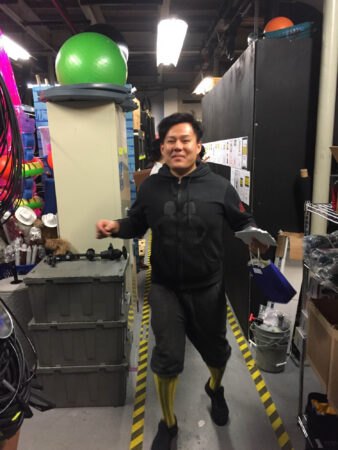 Follow Danny Skinner Through the Opening Night of SpongeBob SquarePants ...