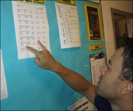 PHOTO EXCLUSIVE: A Two-Show Day With War Horse Actor-Puppeteer Leah ...