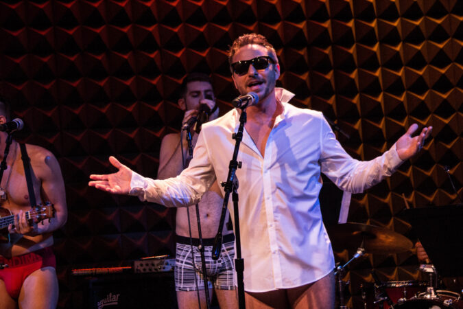 Lena Hall, Nick Adams, and Grace McLean Strip Down with The Skivvies ...