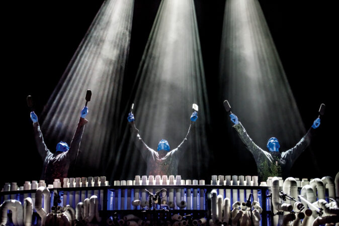 A Look at The Blue Man Group Off-Broadway | Playbill