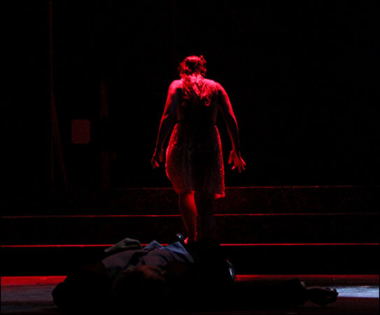 Carrie, Starring Alice Ripley, Keaton Whittaker and Kendra Kassebaum ...