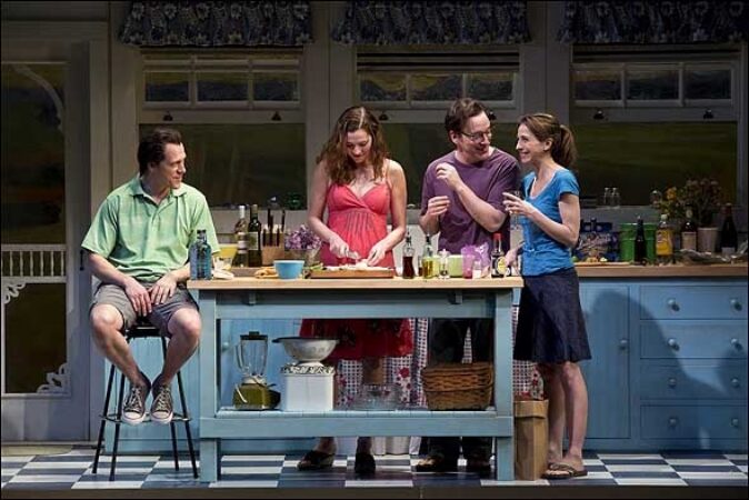 Jeremy Shamos, Darren Pettie, Marin Hinkle, and Heather Burns Star in ...