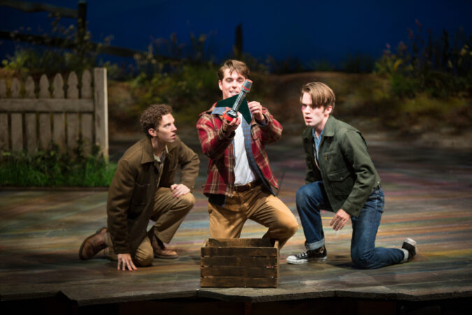 First Look at Kyle Selig and Cast in October Sky | Playbill