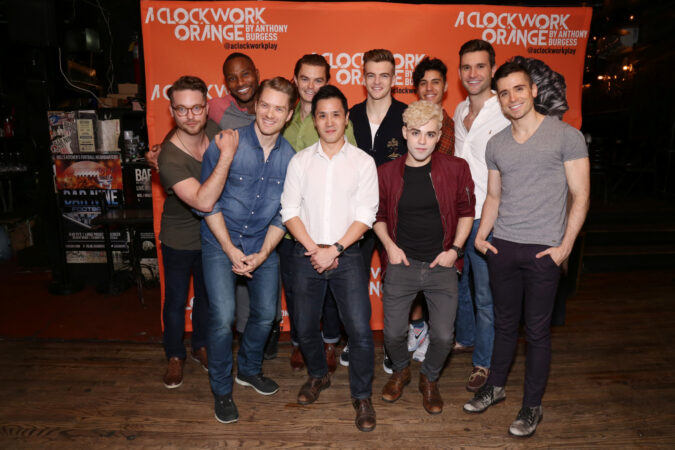 The Cast of A Clockwork Orange Meets the Press | Playbill