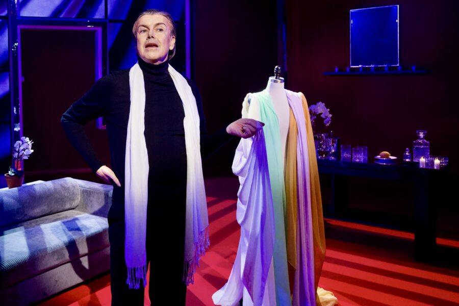 Get a 1st Look at Matt McGrath in Mister Halston at Bay Street | Playbill