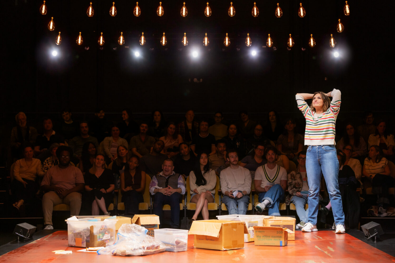Get a 1st Look at Mariska Hargitay in Every Brilliant Thing | Playbill