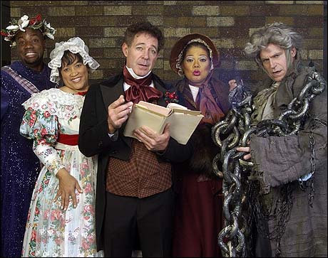 A Christmas Carol — with TV's Williams, Harry and Conaway — Begins ...