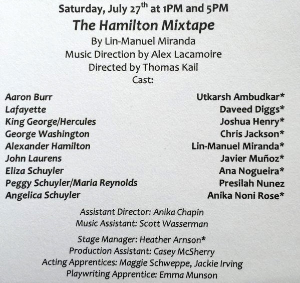 What’s In Store For the Summer Theatre That Brought Us Hamilton? | Playbill