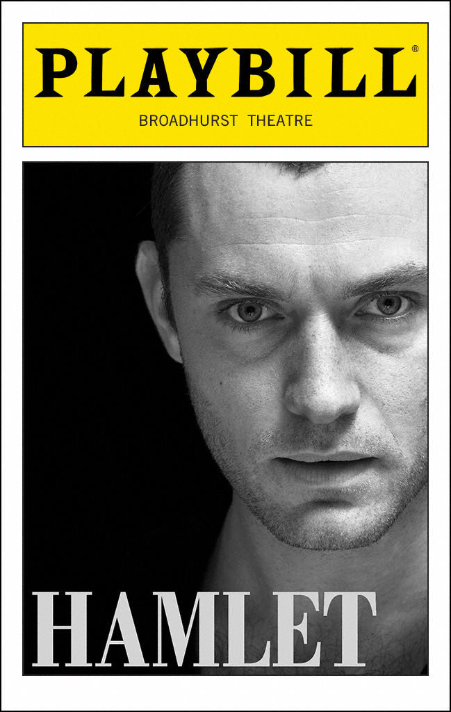 Hamlet Broadway Broadhurst Theatre 2009 Playbill
