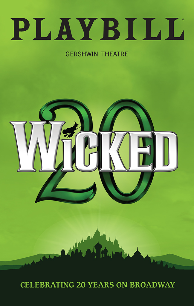 Wicked Broadway Gershwin Theatre 2003 Playbill Wicked Broadway Gershwin Theatre 2003 Playbill
