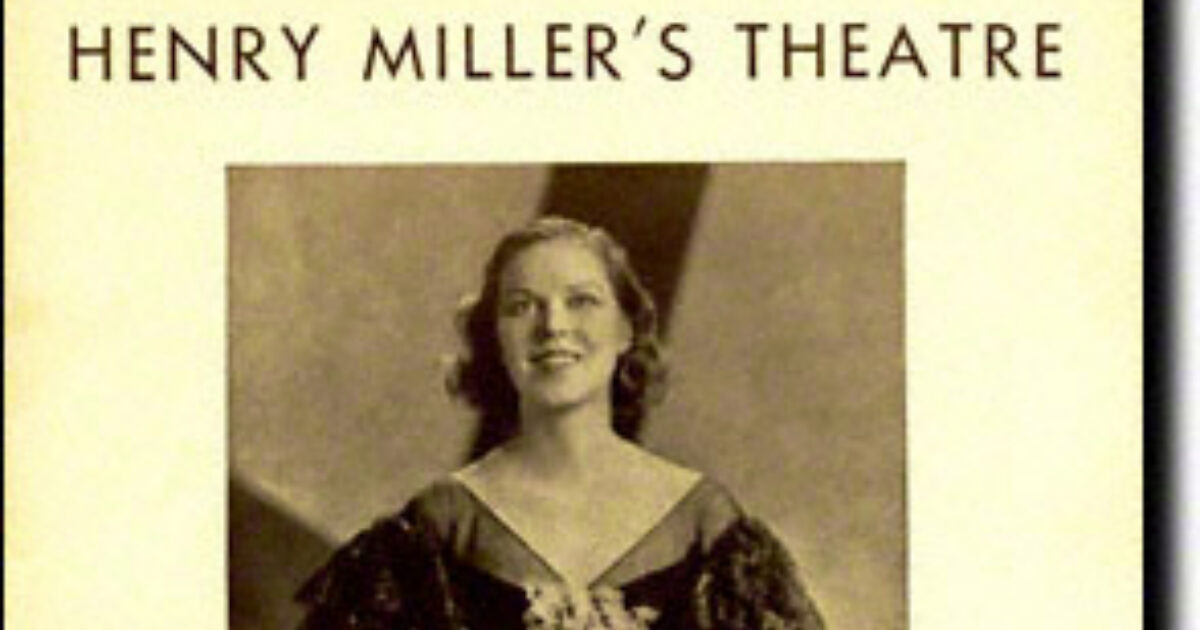 Amourette (Broadway, Stephen Sondheim Theatre, 1933) | Playbill