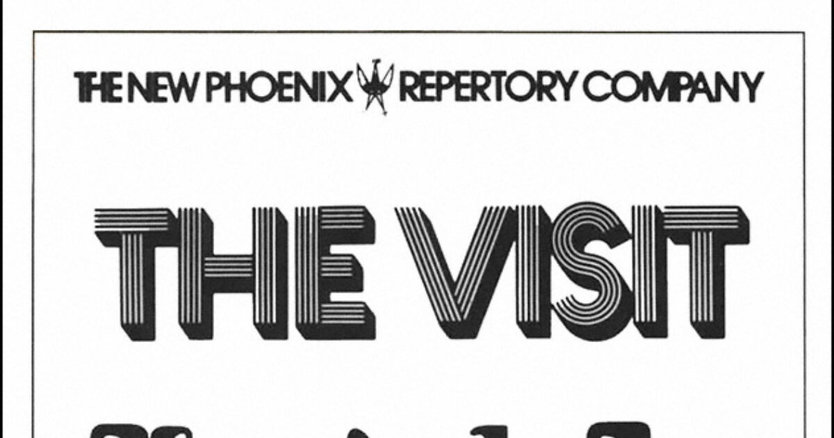 The Visit (Broadway, Ethel Barrymore Theatre, 1973) | Playbill