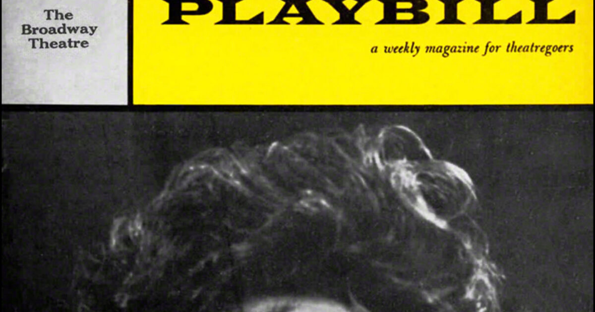 Gypsy Broadway Broadway Theatre 1959 Playbill