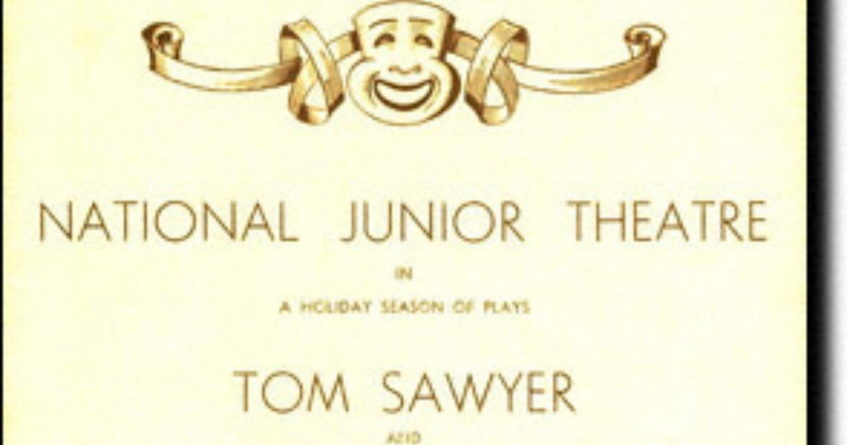 Tom Sawyer (Broadway, Neil Simon Theatre, 1931) | Playbill