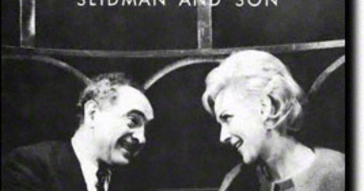 Seidman and Son (Broadway, Belasco Theatre, 1962) | Playbill