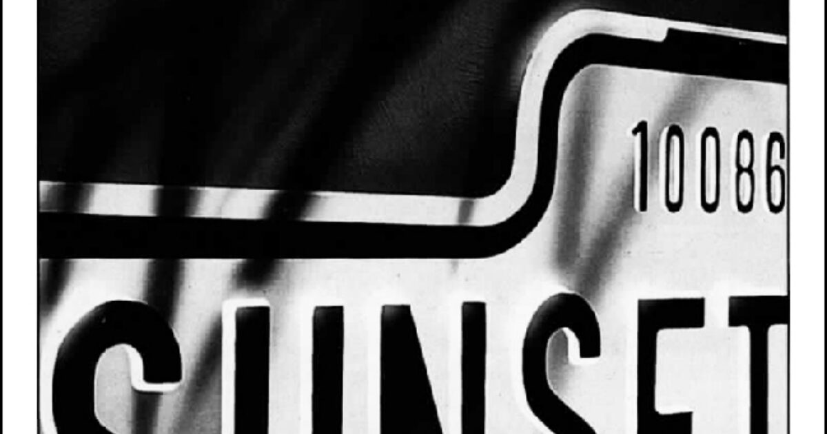 Sunset Boulevard Logo Walking The Length Of LA's Sunset Boulevard