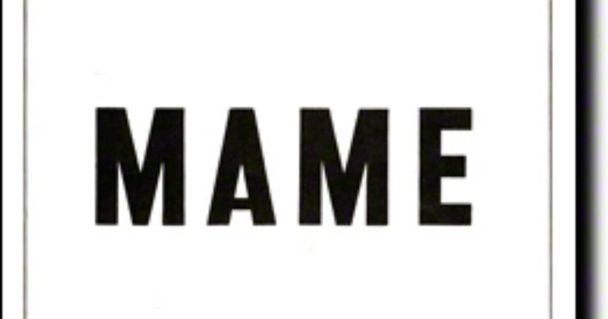 Mame (Broadway, Gershwin Theatre, 1983) | Playbill