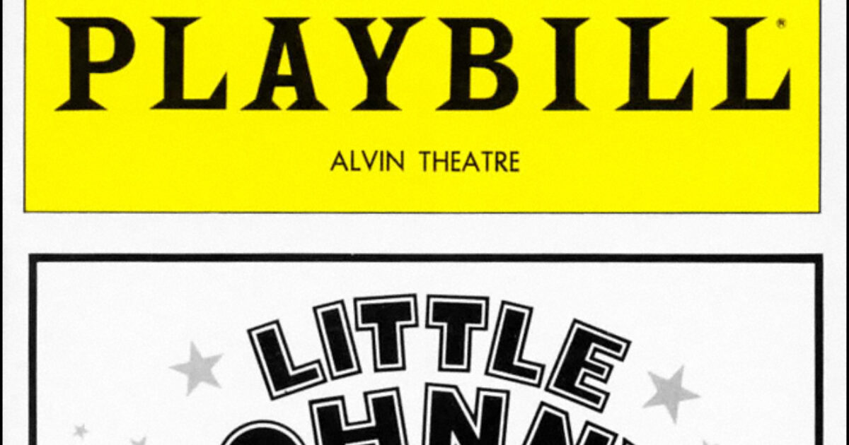 Little Johnny Jones (Broadway, Neil Simon Theatre, 1982) | Playbill