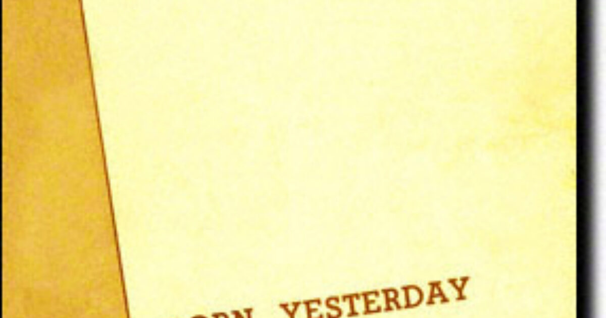 Born Yesterday (Broadway, Lyceum Theatre, 1946) | Playbill