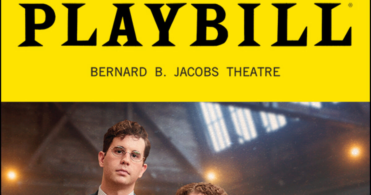Parade (Broadway, Bernard B. Jacobs Theatre, 2023) | Playbill
