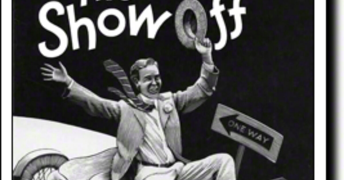 The Show Off (Broadway, Criterion Center Stage Right, 1992) | Playbill
