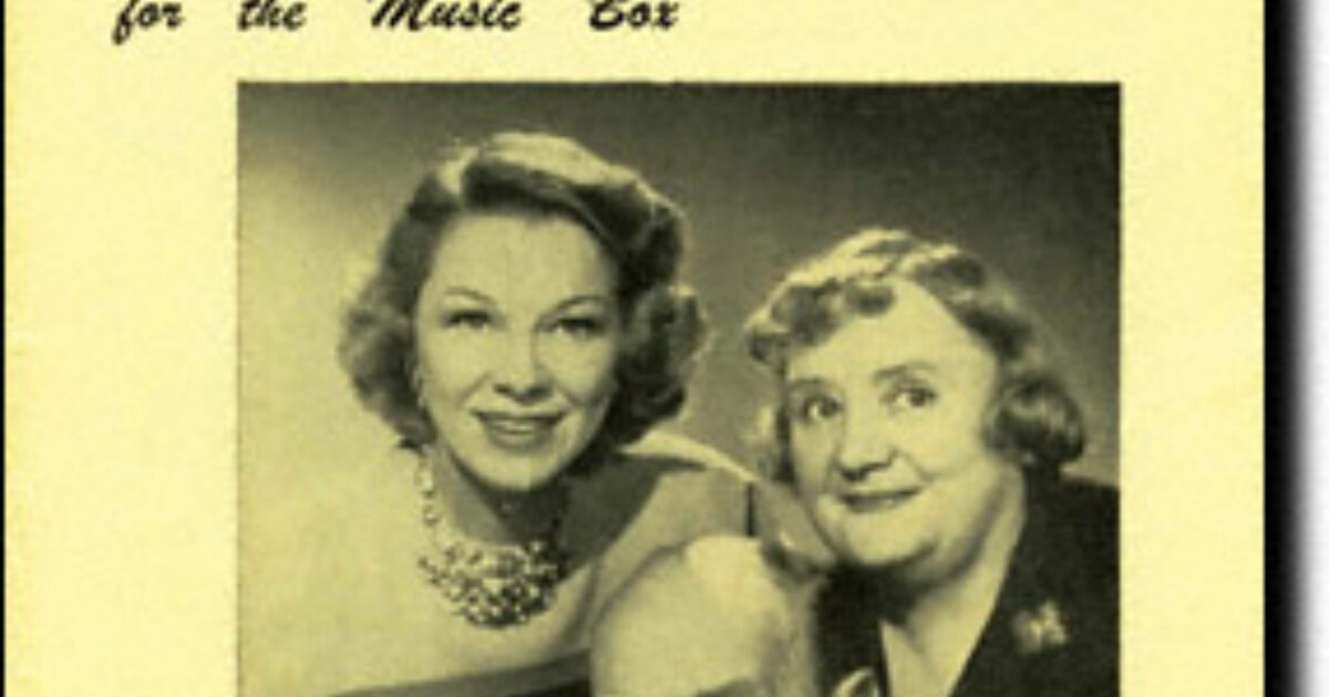Mrs. Gibbons' Boys (Broadway, Music Box Theatre, 1949) | Playbill