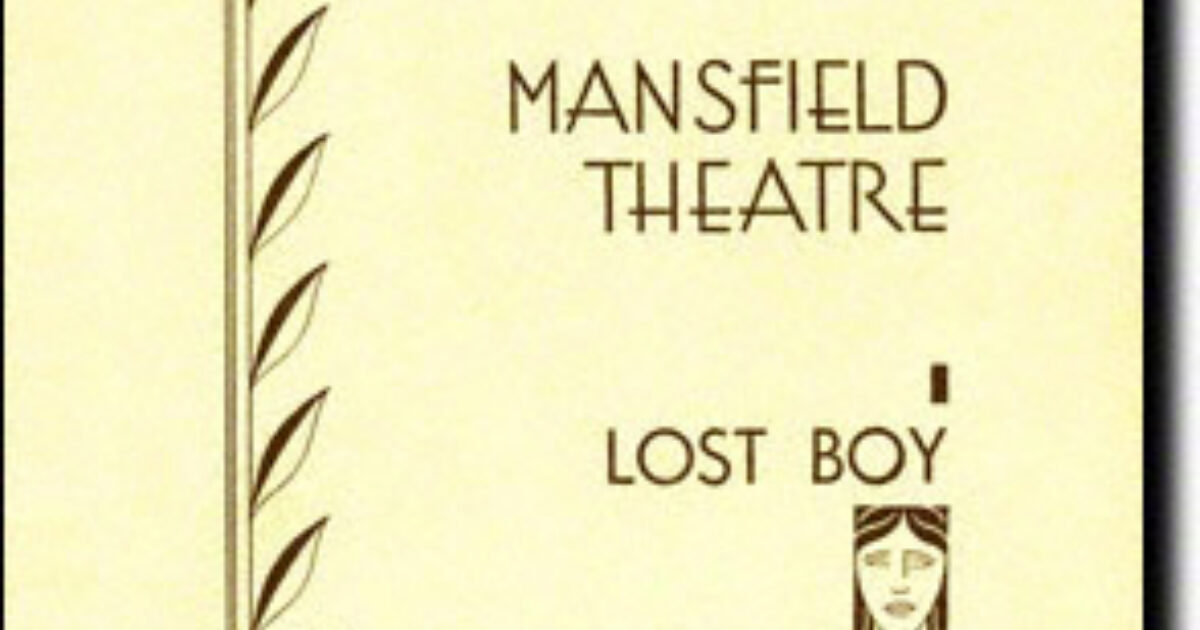Lost Boy (Broadway, Brooks Atkinson Theatre, 1932) | Playbill