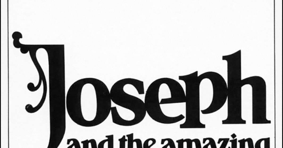 Joseph and the Amazing Technicolor Dreamcoat (Broadway, Bernard B ...
