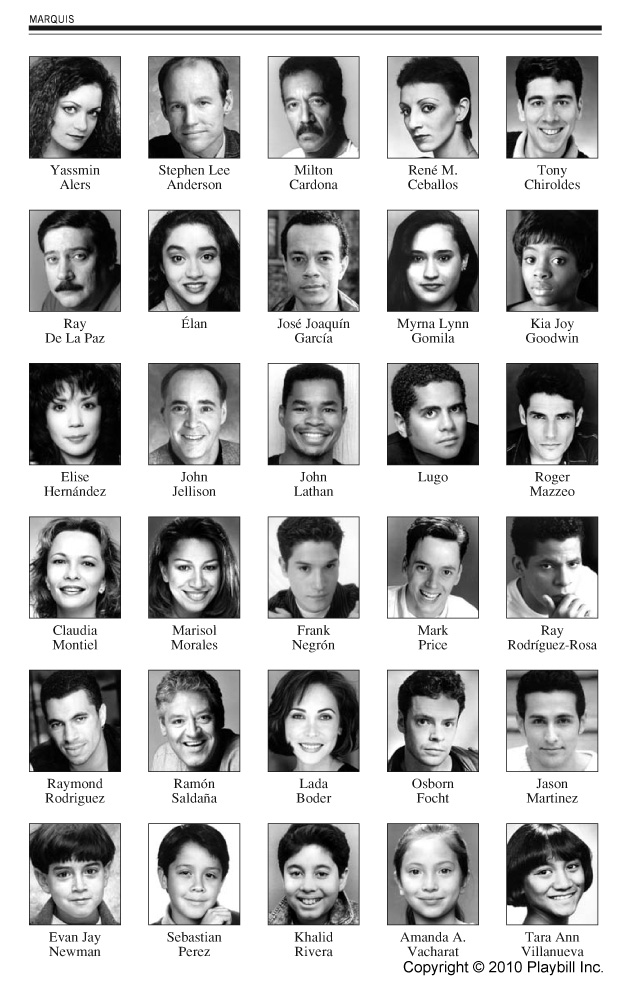 The Capeman (Broadway, Marquis Theatre, 1998) | Playbill