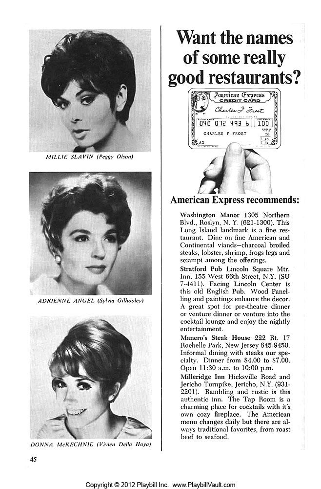 Promises, Promises (Broadway, Sam S. Shubert Theatre, 1968) | Playbill