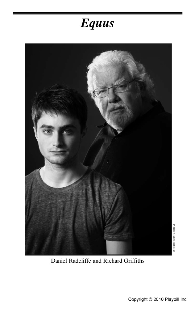 Equus (Broadway, Broadhurst Theatre, 2008) | Playbill