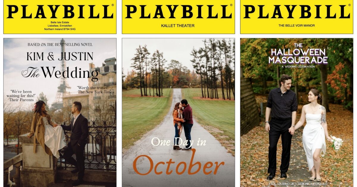 Seven Autumn Wedding PLAYBILLDER Covers | Playbill