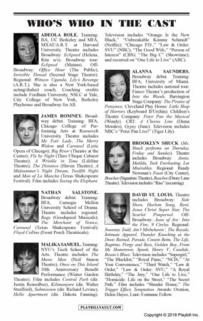 Flip Through the Harry Potter and the Cursed Child Opening Night ...