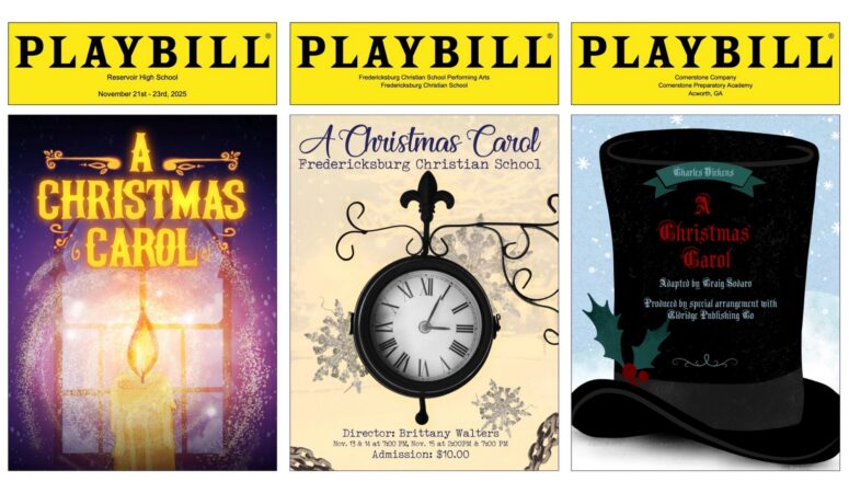 10 A Christmas Carol PLAYBILLDER Covers That Will Make You Go 'God ...