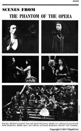 Flip Through the Original Phantom of the Opera Playbill From Opening ...