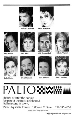 Flip Through the Original Phantom of the Opera Playbill From Opening ...