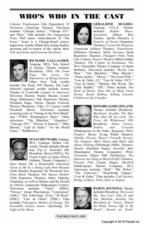 Flip Through the Harry Potter and the Cursed Child Opening Night ...