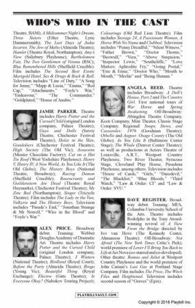 Flip Through the Harry Potter and the Cursed Child Opening Night ...