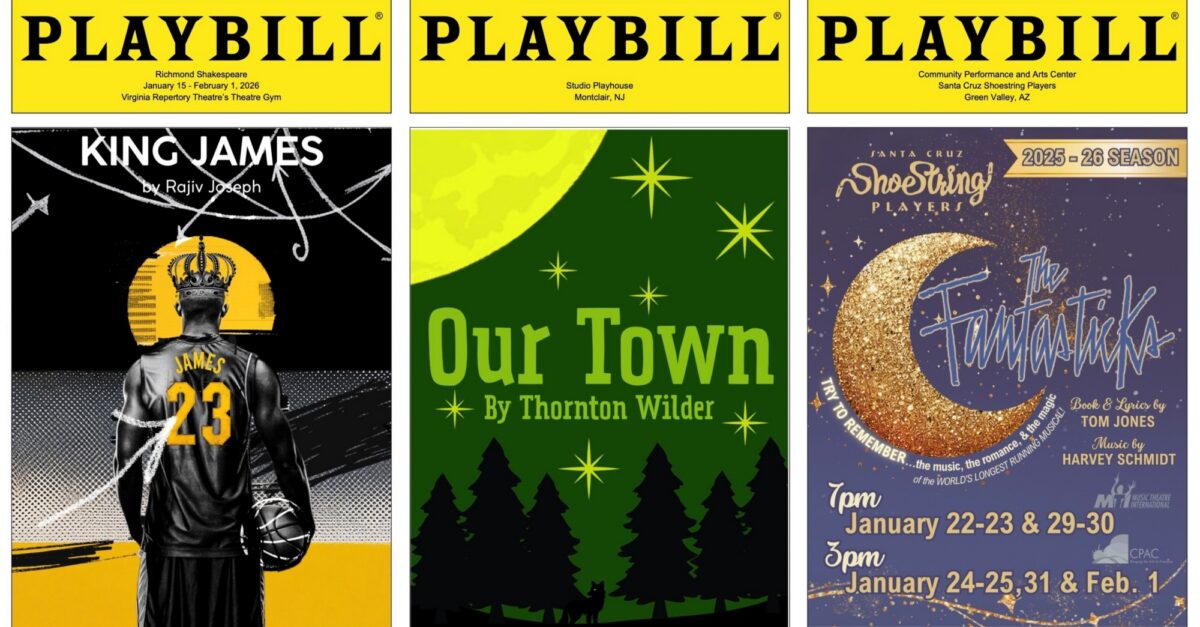 Much Ado, Something Rotten, and More Creative PLAYBILLDER Covers From ...