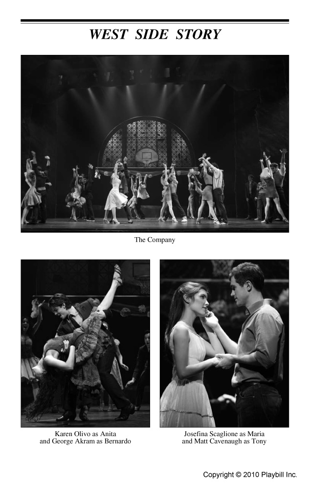 West Side Story (Broadway, Palace Theatre, 2009) | Playbill