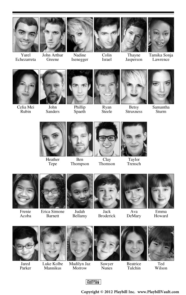 Matilda The Musical (Broadway, Sam S. Shubert Theatre, 2013) | Playbill