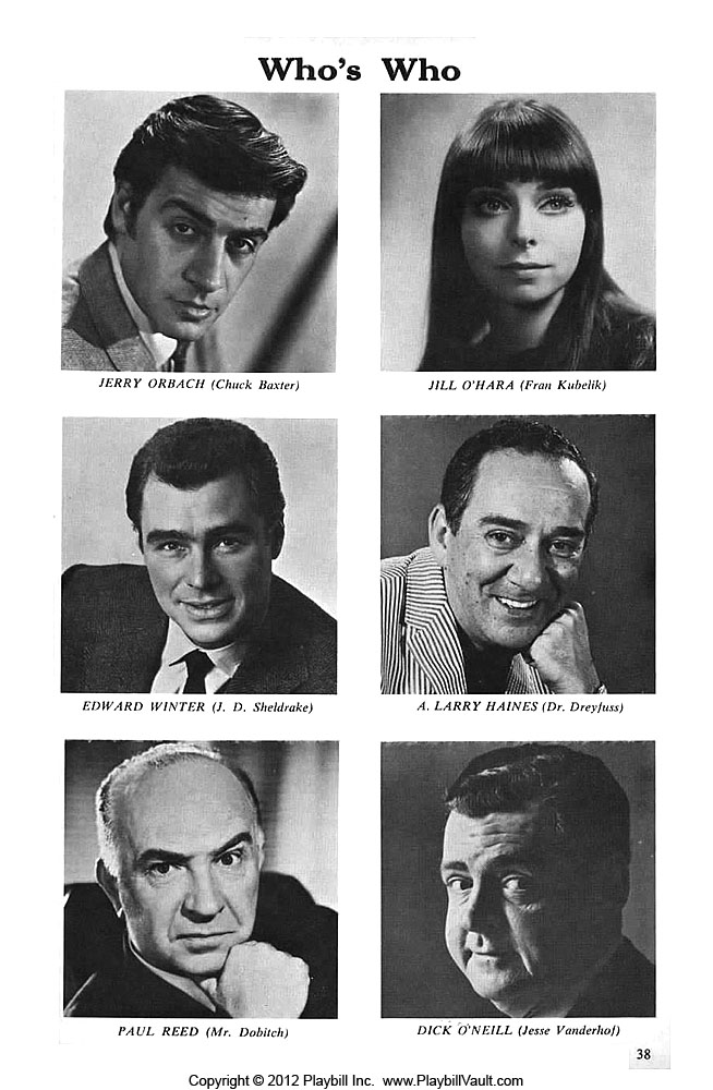 Promises, Promises (Broadway, Sam S. Shubert Theatre, 1968) | Playbill