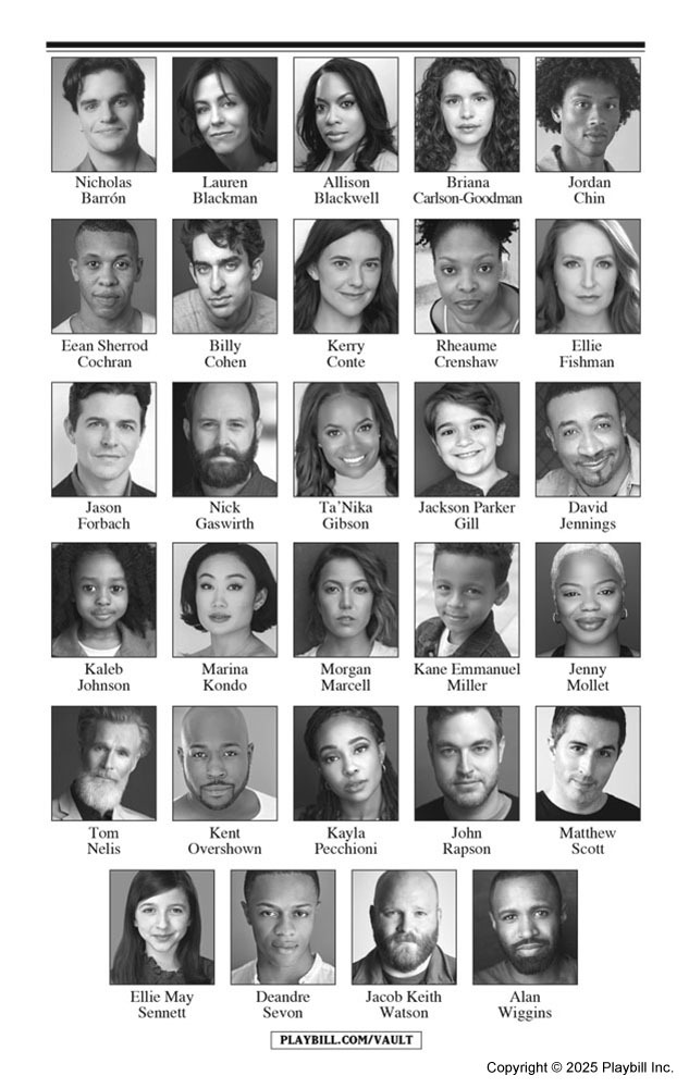 Ragtime (Broadway, Vivian Beaumont Theater, 2025) | Playbill